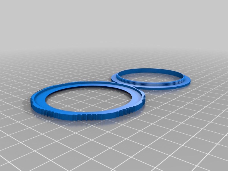 3D-Printed Screw-In Lens Filter Holder by ProfHankD | Download free STL ...