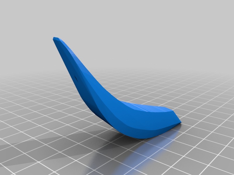 Flatfish-ish 3D-Printed Lure by ProfHankD | Download free STL model ...