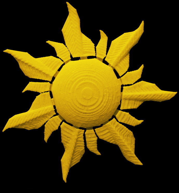 Sun Medallion by ProfHankD | Download free STL model | Printables.com