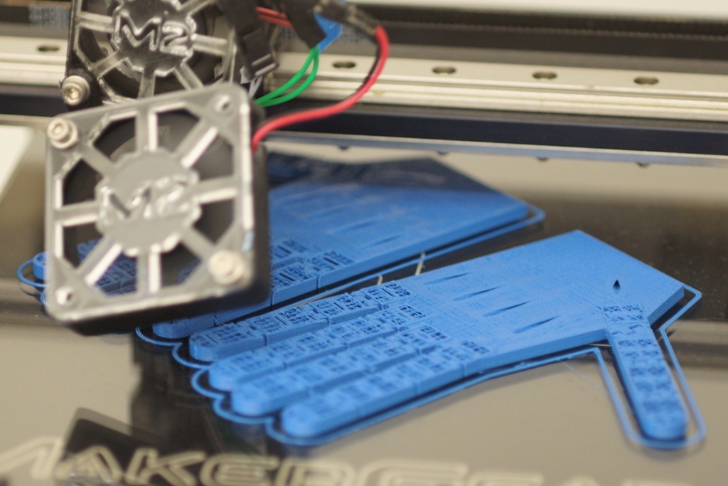 Prosthetic/Robotic Hand Printable As An Assembled Unit Without Supports ...