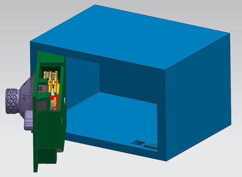 Safe with combination lock by 93djen | Download free STL model ...