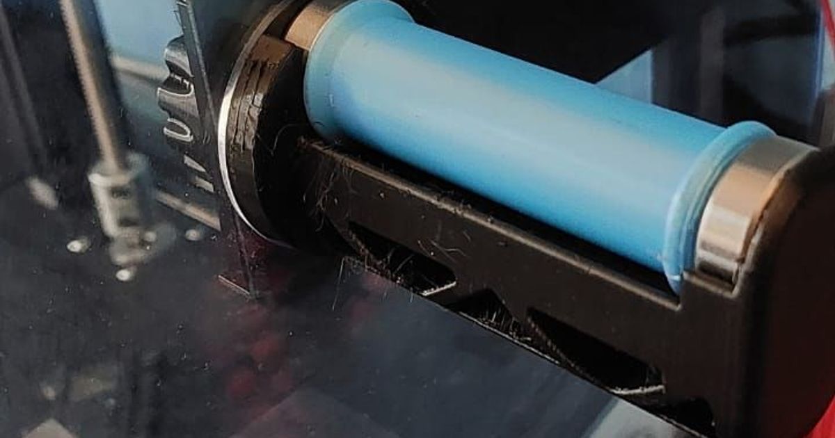 Ender 6 Stub Nose Filament Spool Holder by Tuckstir | Download free STL ...