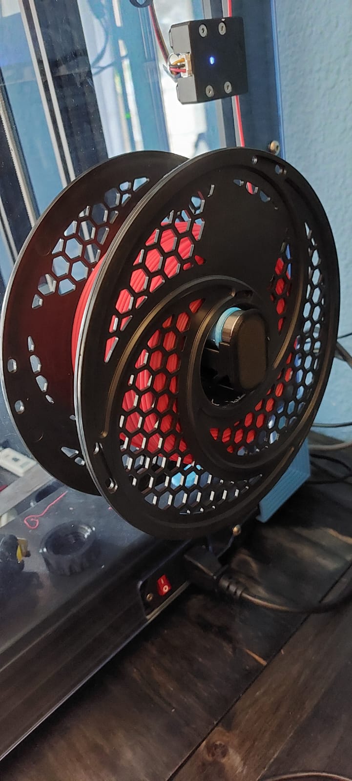 Ender 6 Stub Nose Filament Spool Holder by Tuckstir | Download free STL ...