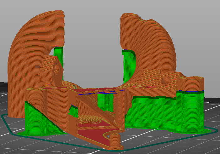 Prusa MK3S+ alternative fan shroud V3-2 by root Dsigns | Download free ...