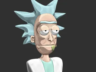 Rick Sanchez by 3DGeex | Download free STL model | Printables.com