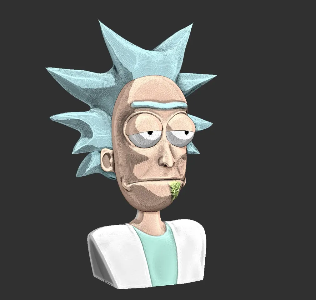 Rick Sanchez by 3DGeex | Download free STL model | Printables.com