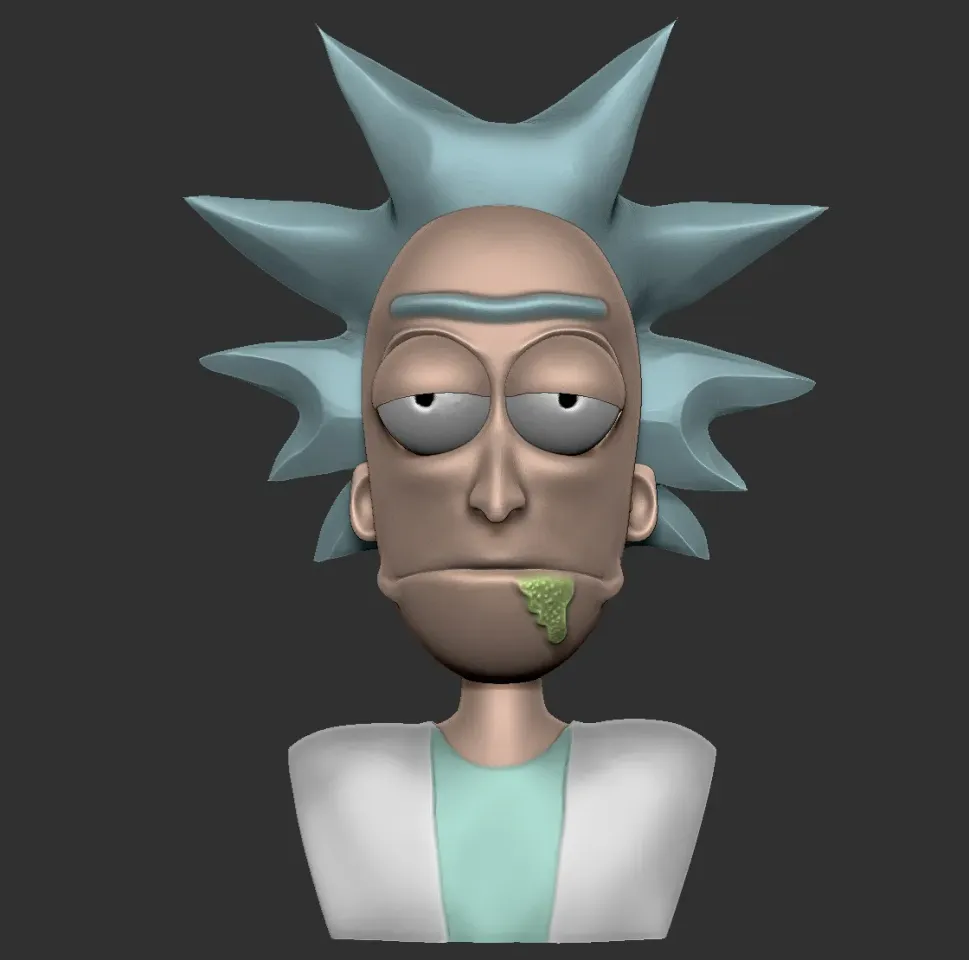 Rick Sanchez by 3DGeex | Download free STL model | Printables.com