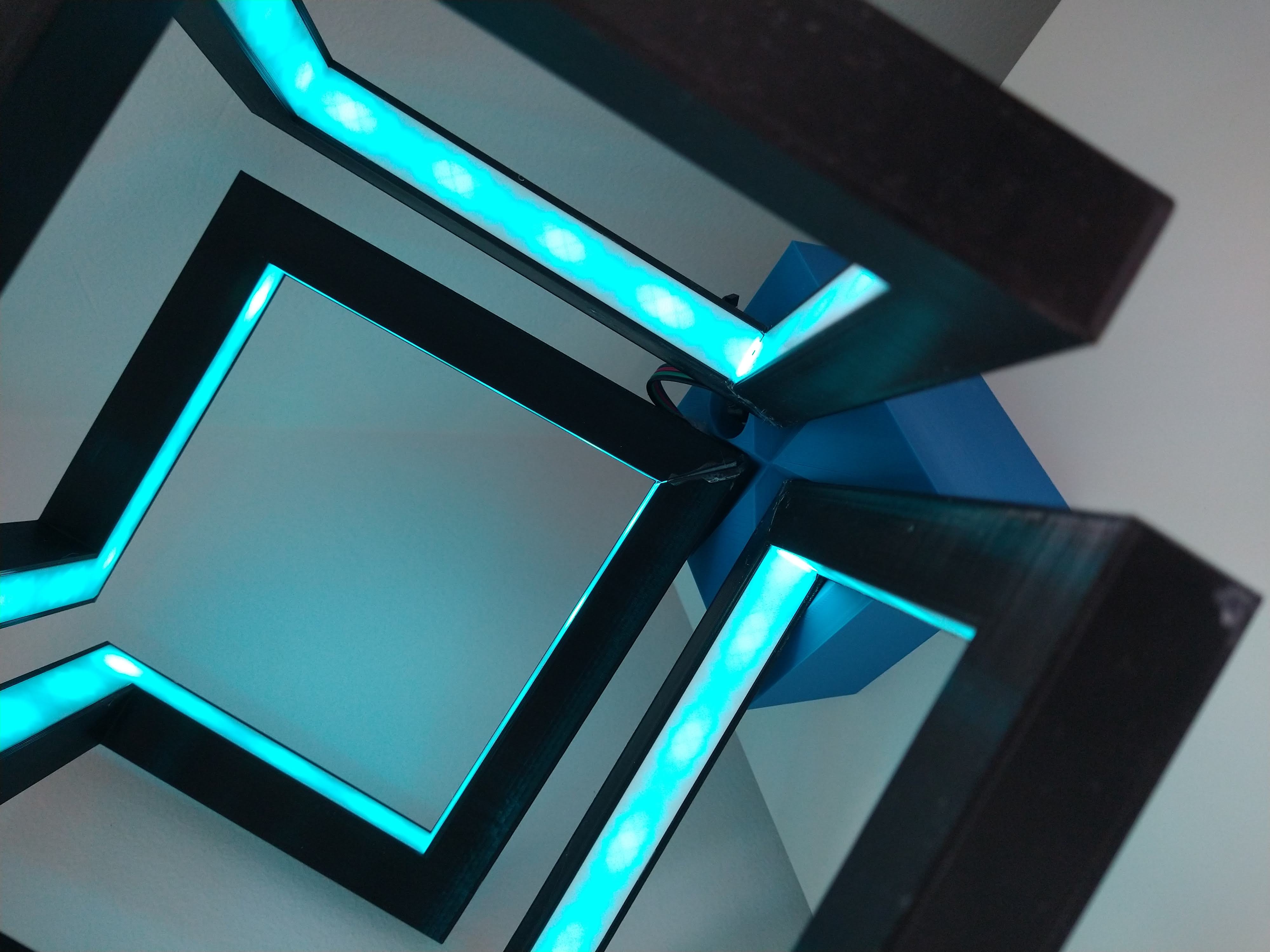Stand for Infinity Cube Light by Mikołaj | Download free STL model ...
