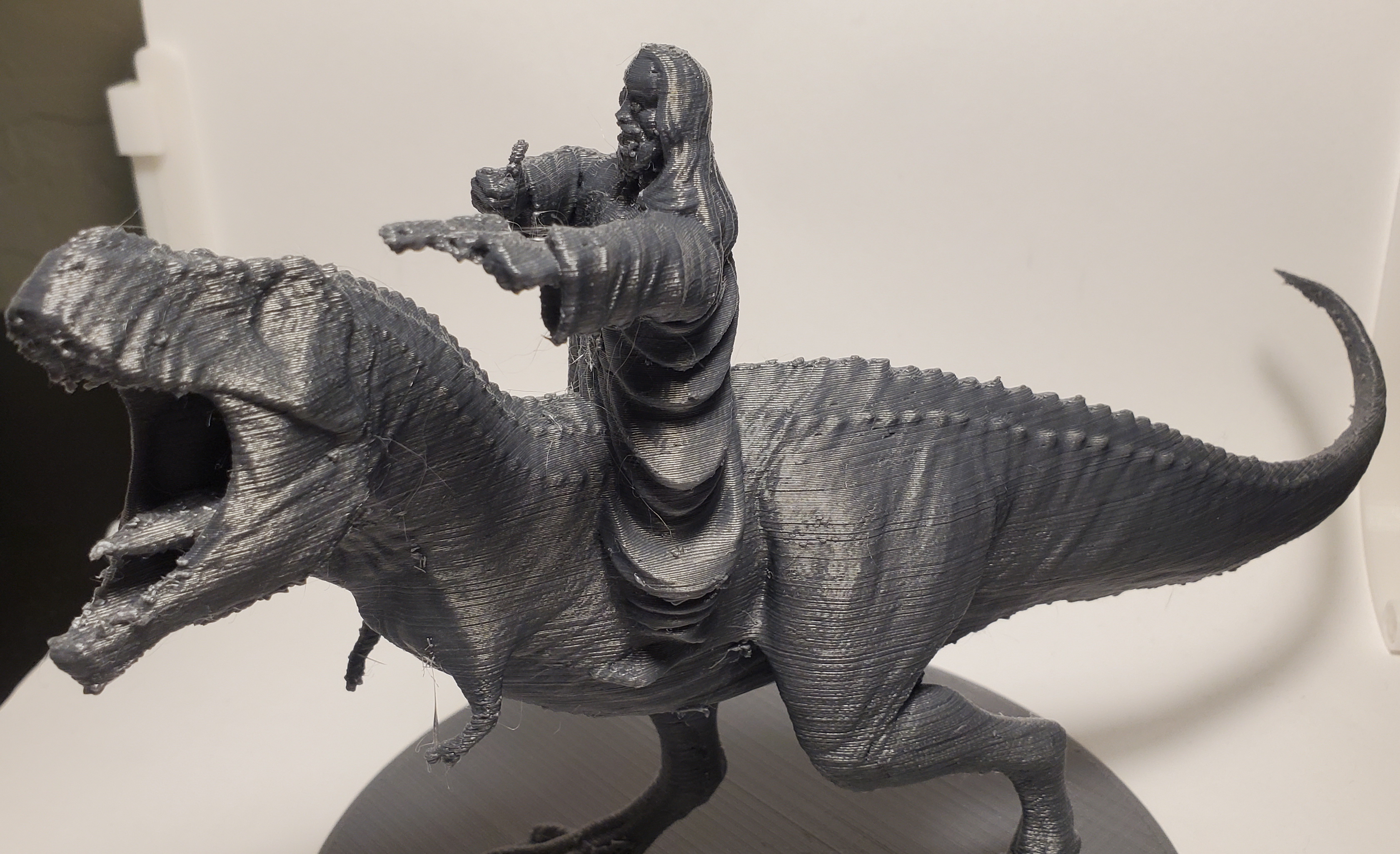 Jesus riding a dinosaur by ZR | Download free STL model | Printables.com