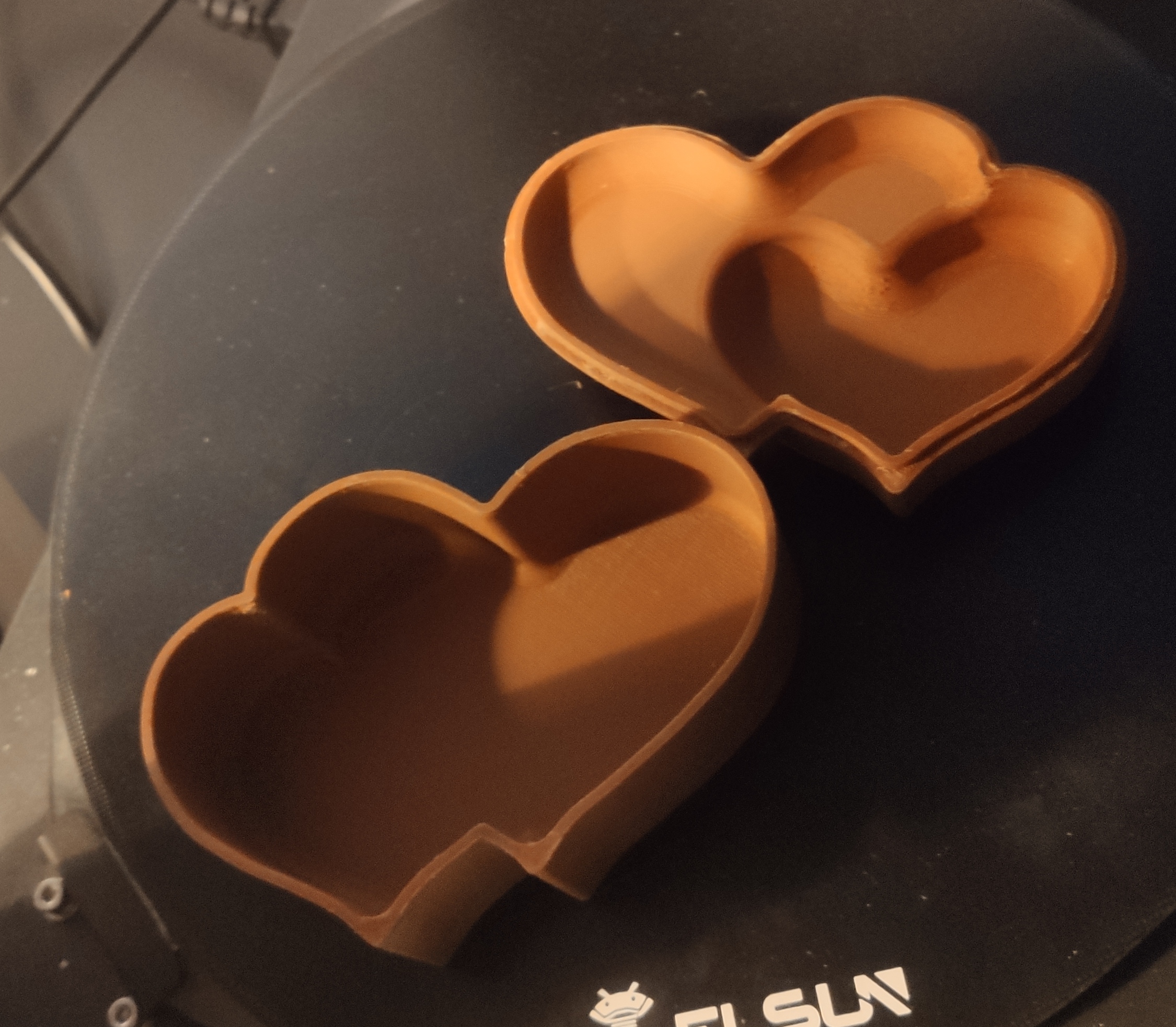 Double Heart Wedding Gift Box by Tomtom5893 | Download free STL model ...