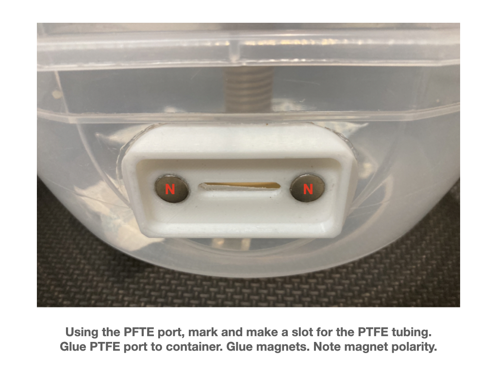 Dry Box PTFE Port da elcubano | Scarica il modello STL gratuito ...