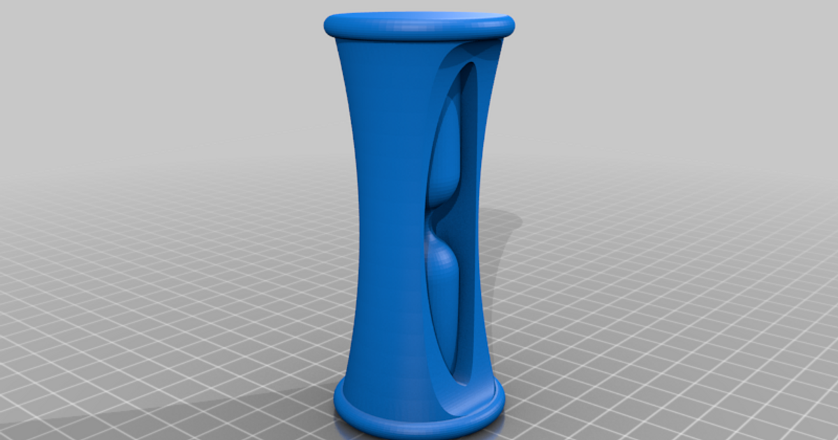 Simple hourglass by Zellor | Download free STL model | Printables.com