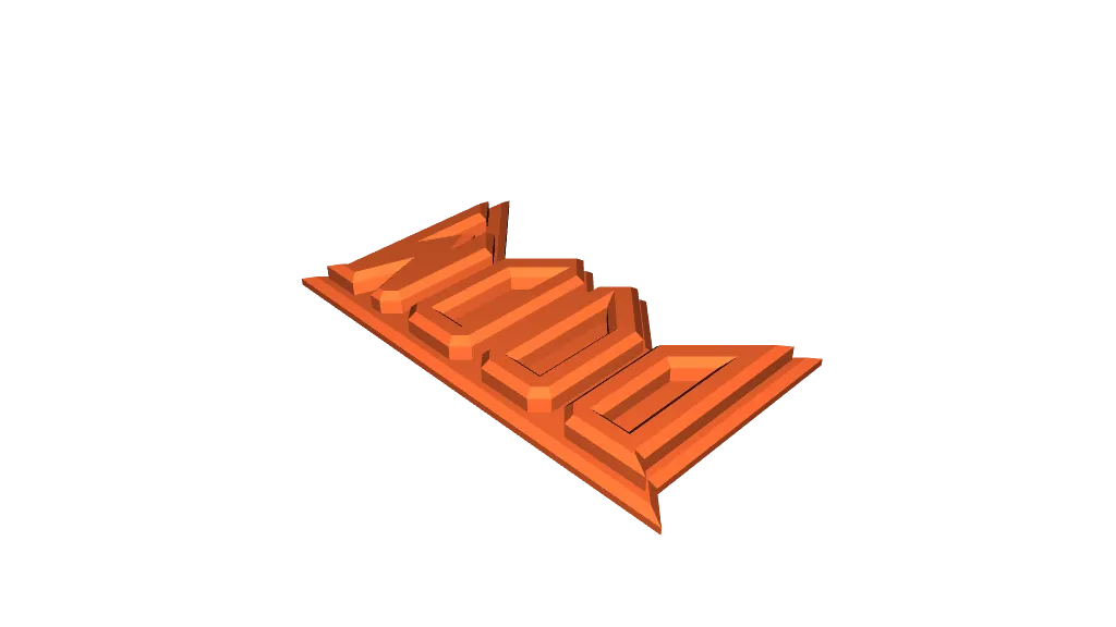Doom Logo by Zellor | Download free STL model | Printables.com