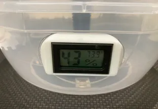 Dry Box Humidity Meter Housing by Gordo | Download free STL model ...