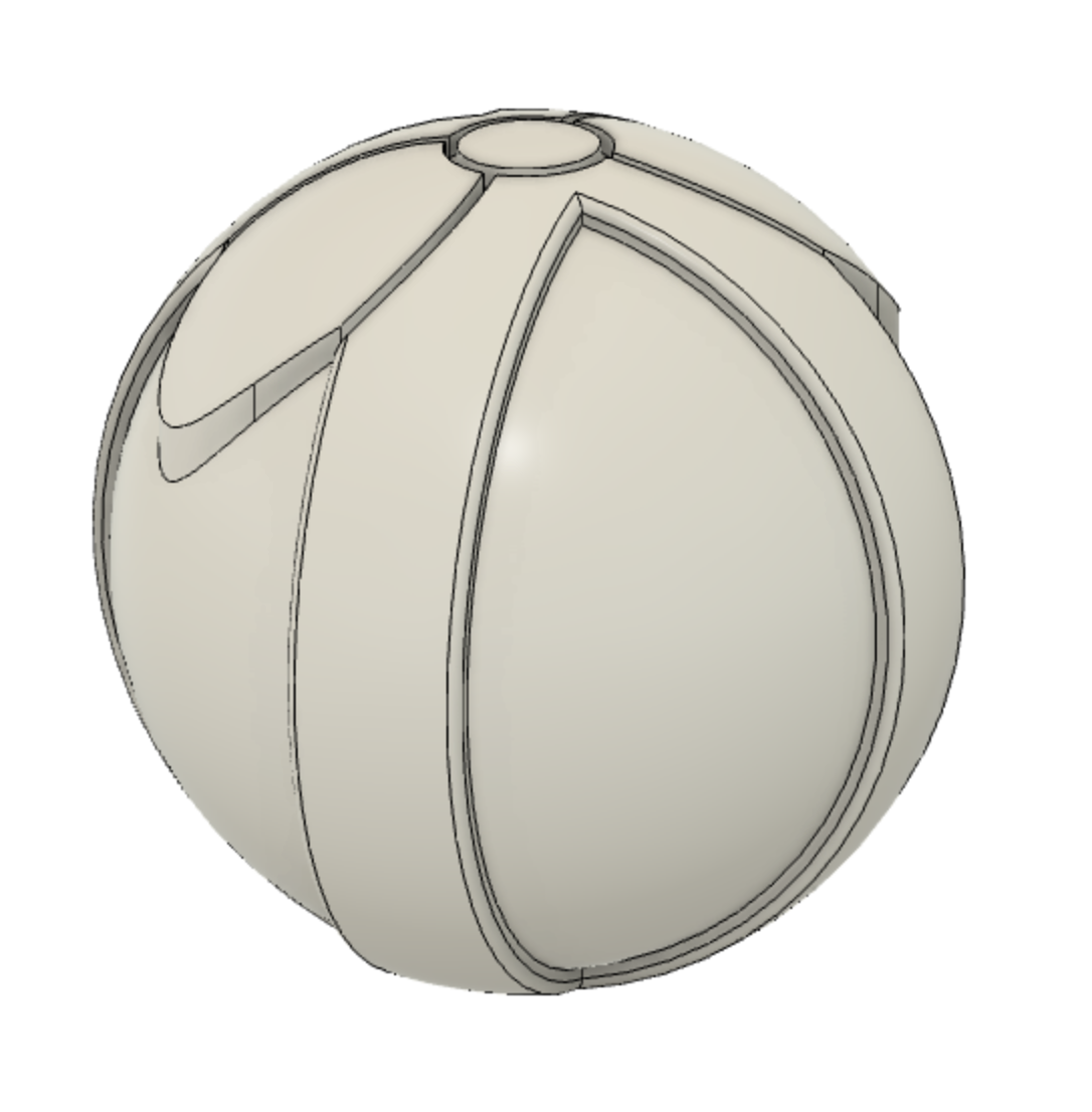 Gift ball by Iulius Curt | Download free STL model | Printables.com