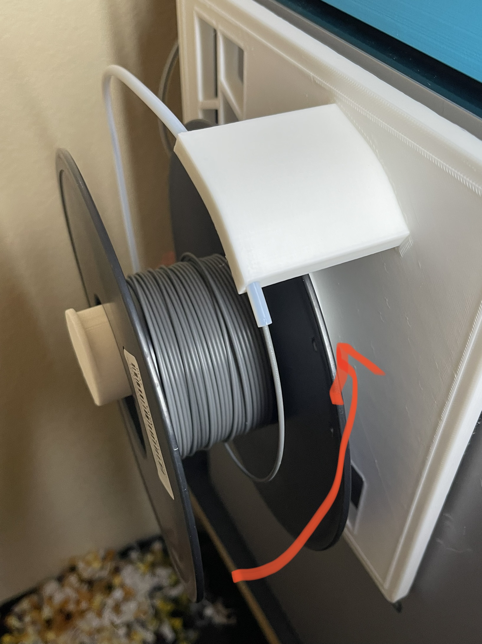 BambuLab Side Mounted Single Spool Holder par Dlarsen | Téléchargez ...