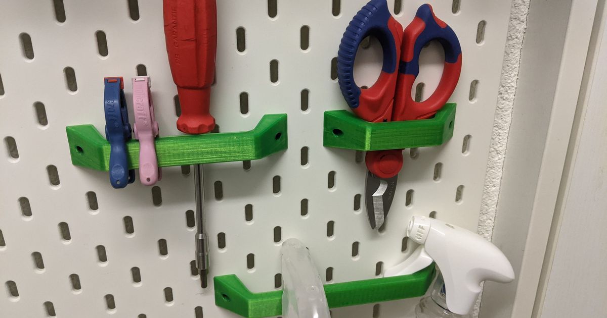 Skadis Strong Universal Hanger by 6d6178 | Download free STL model ...