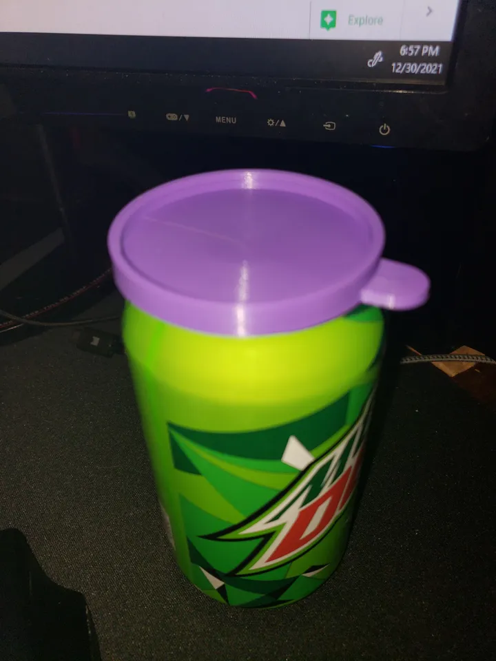 Soda Can Cap by Justin Saunders | Download free STL model | Printables.com