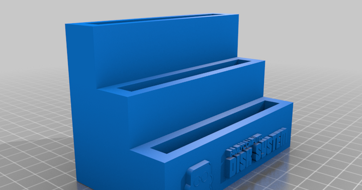 Famicom_Disk_Display by New23DPrinting | Download free STL model ...