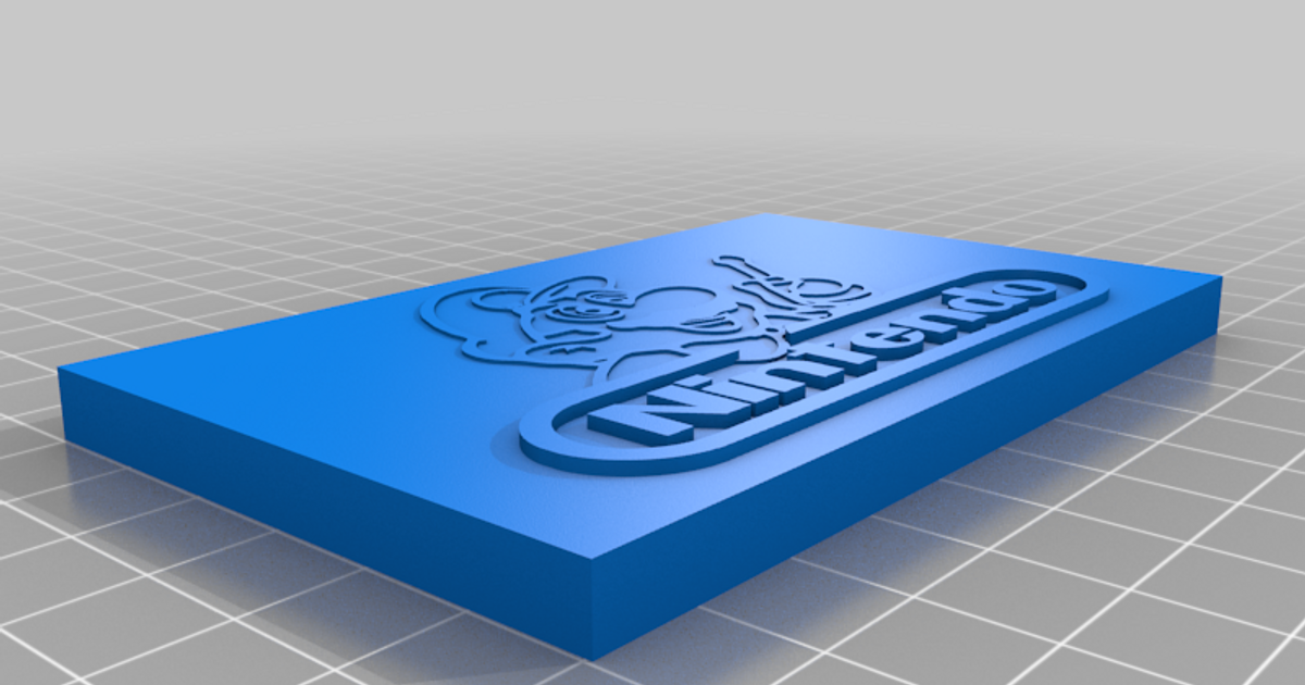 Retro Nintendo Repair sign/ plaque by New23DPrinting | Download free ...