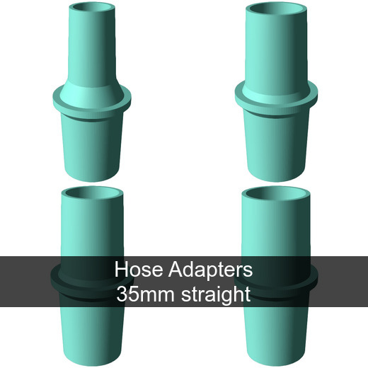 Vacuum hose adapters for all common sizes by Max | Download free STL ...