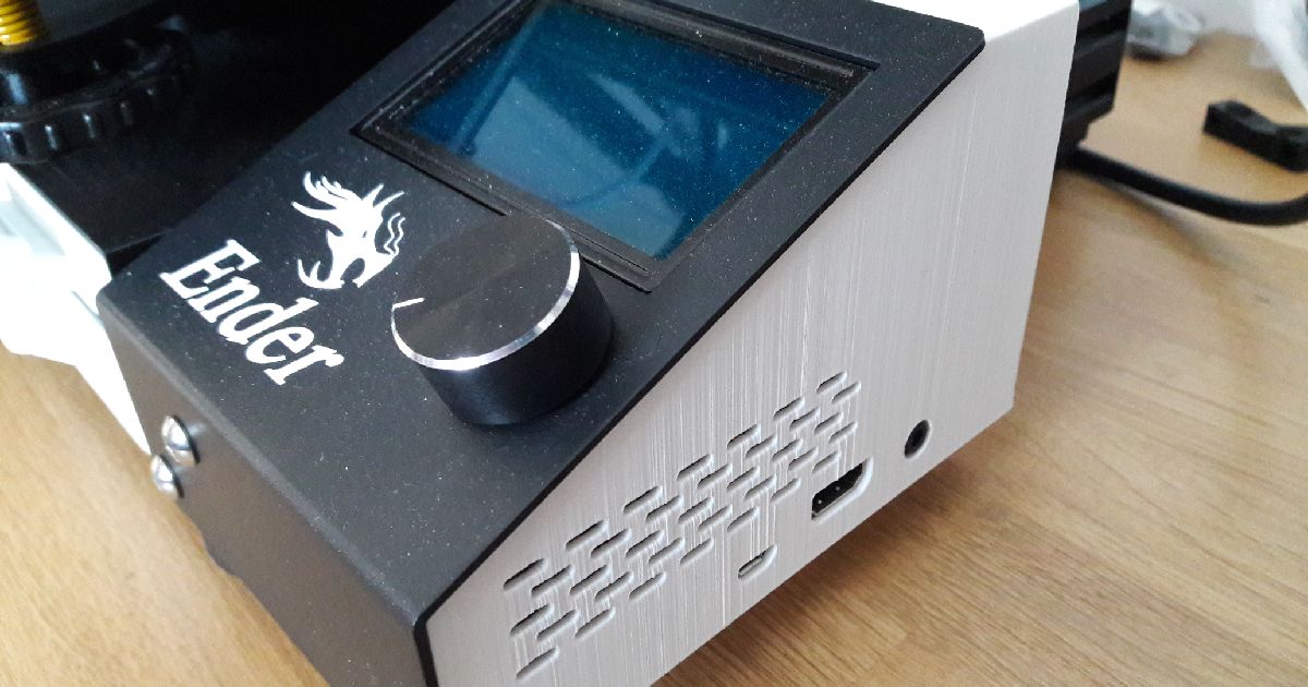 Control panel housing for Ender 3 Pro with Raspberry Pi by dbozec ...