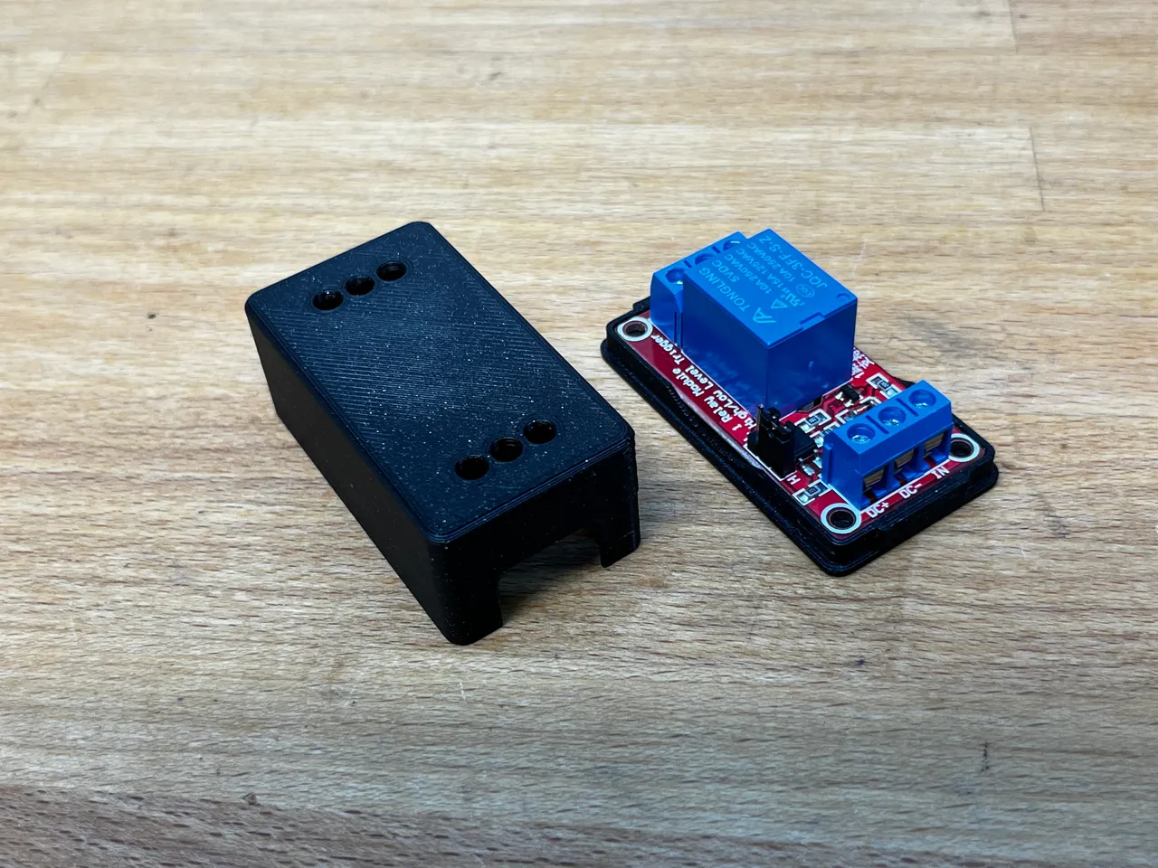 5V One Channel Relay Module Case by Remy | Download free STL model ...