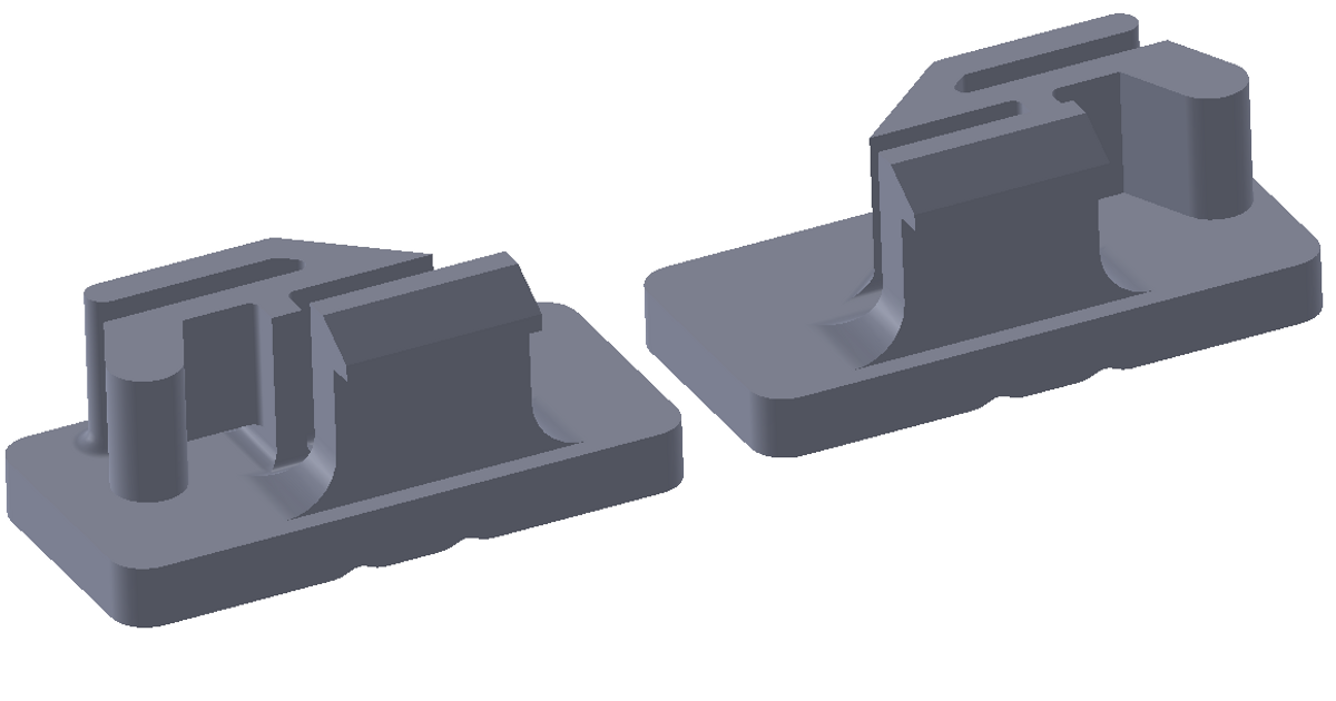 Battery Clips Toshiba Portégé R830 by akamaka | Download free STL model ...