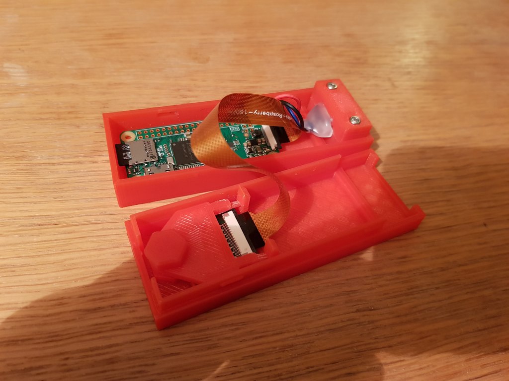 Raspberry Pi Zero W case for OctoPi by Alex Henstra | Download free STL ...