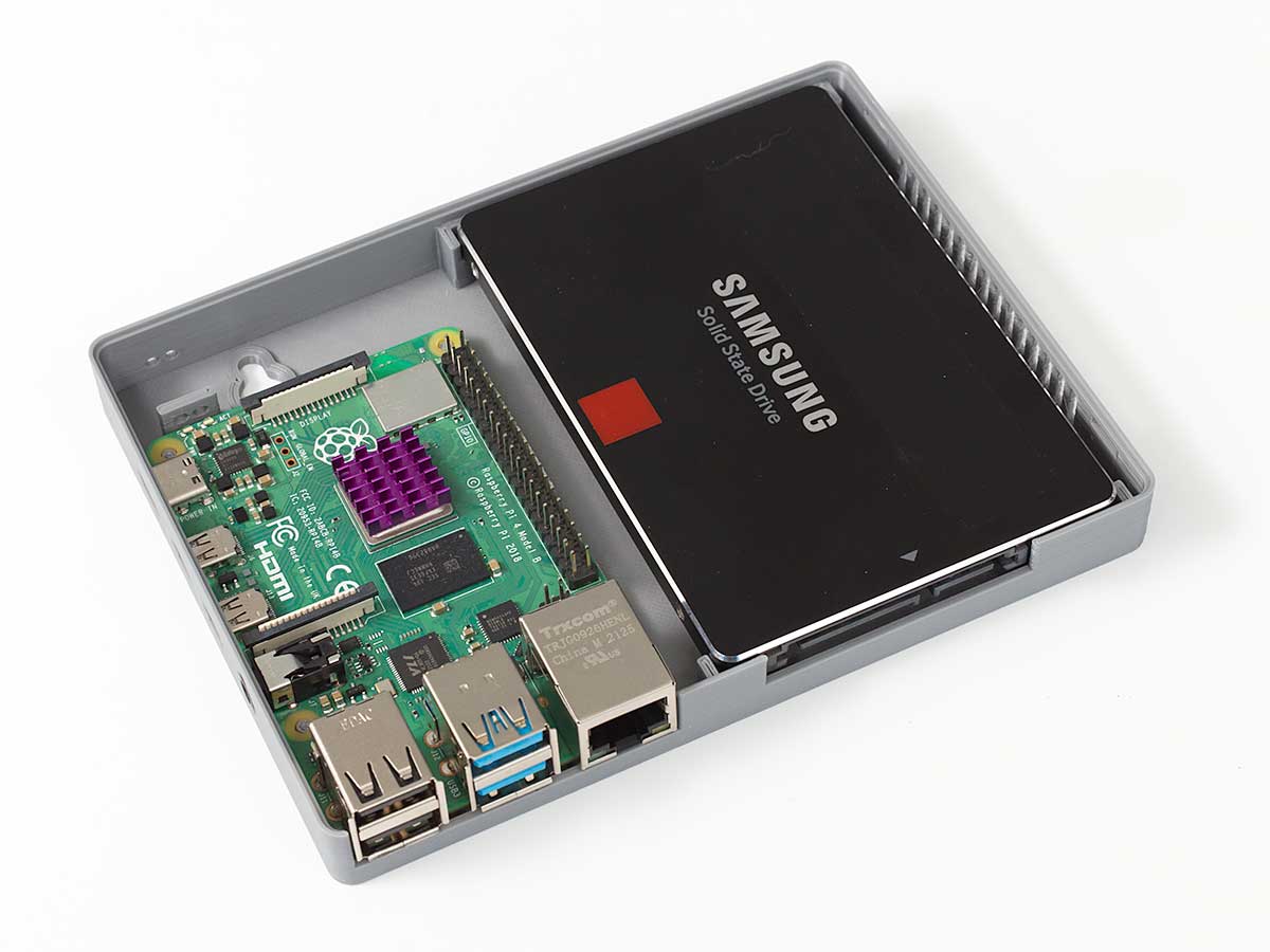 Pi4 SSD Case by OzRocky | Download free STL model | Printables.com