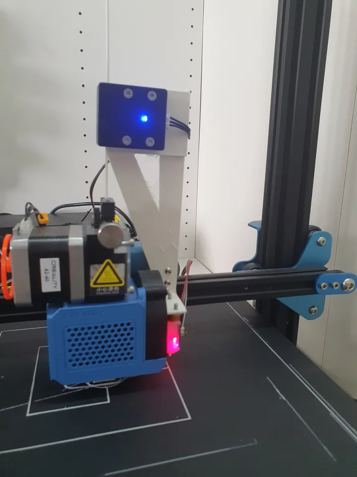 Cr10 Filament adaptor V2 with BL touch mount by Trex1332 | Download ...