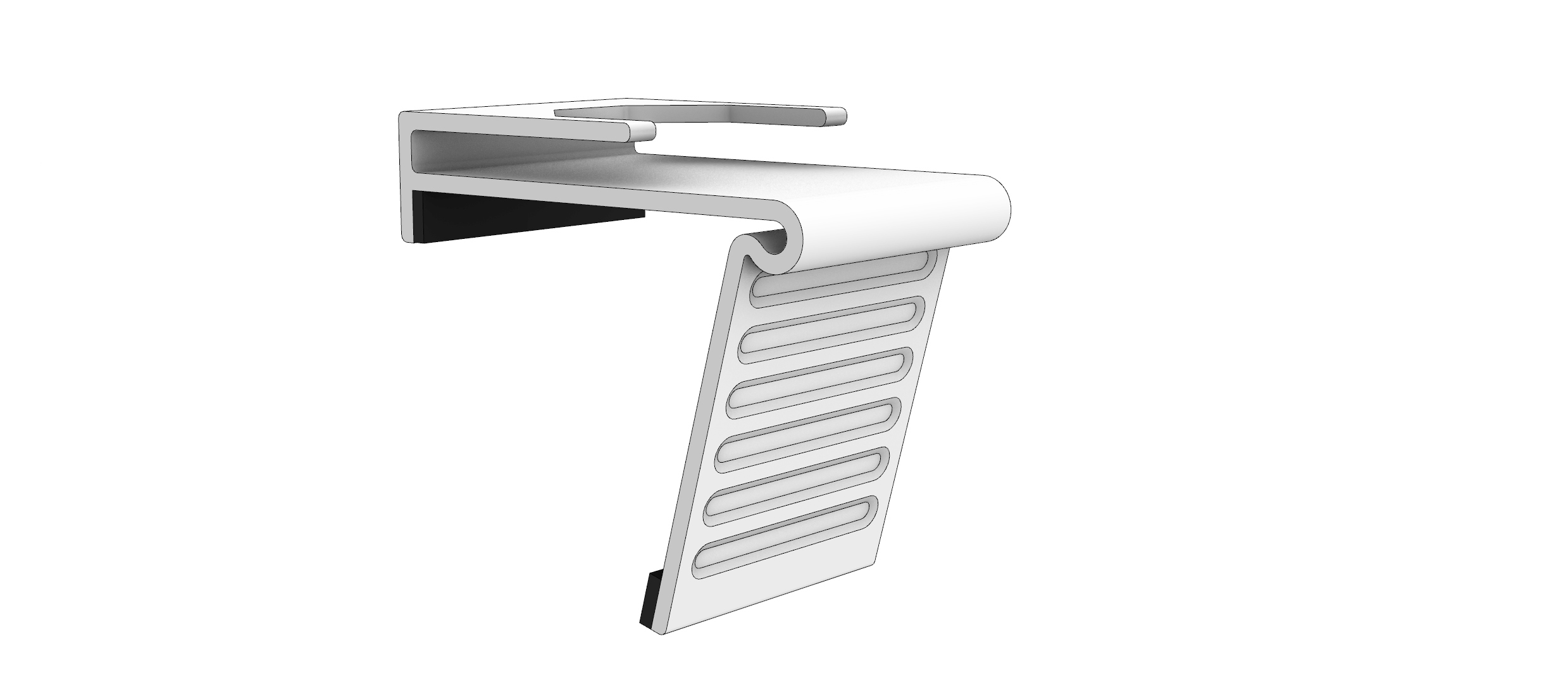 PS3Eye Camera Monitor Mount by CVD | Download free STL model ...