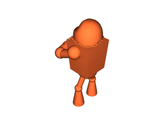 Futurama Robot Mafia Joey by MTom | Download free STL model ...