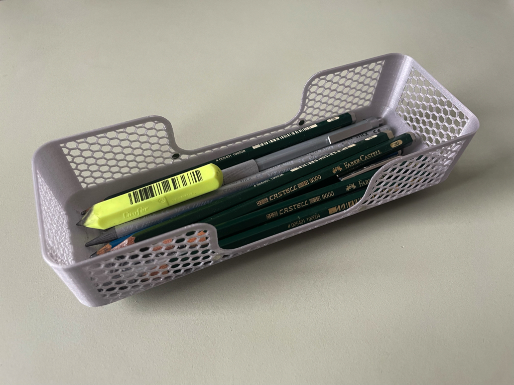 Filament efficient pen tray (19g) by lord_edel | Download free STL ...