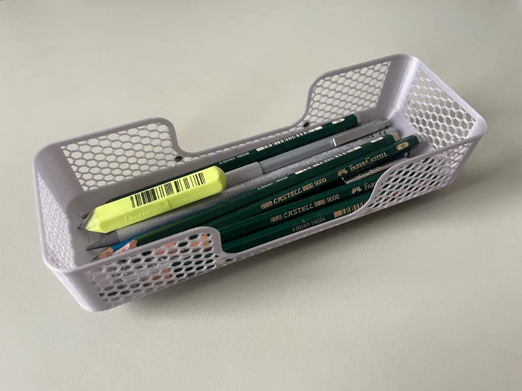 Filament efficient pen tray (19g) by lord_edel | Download free STL ...