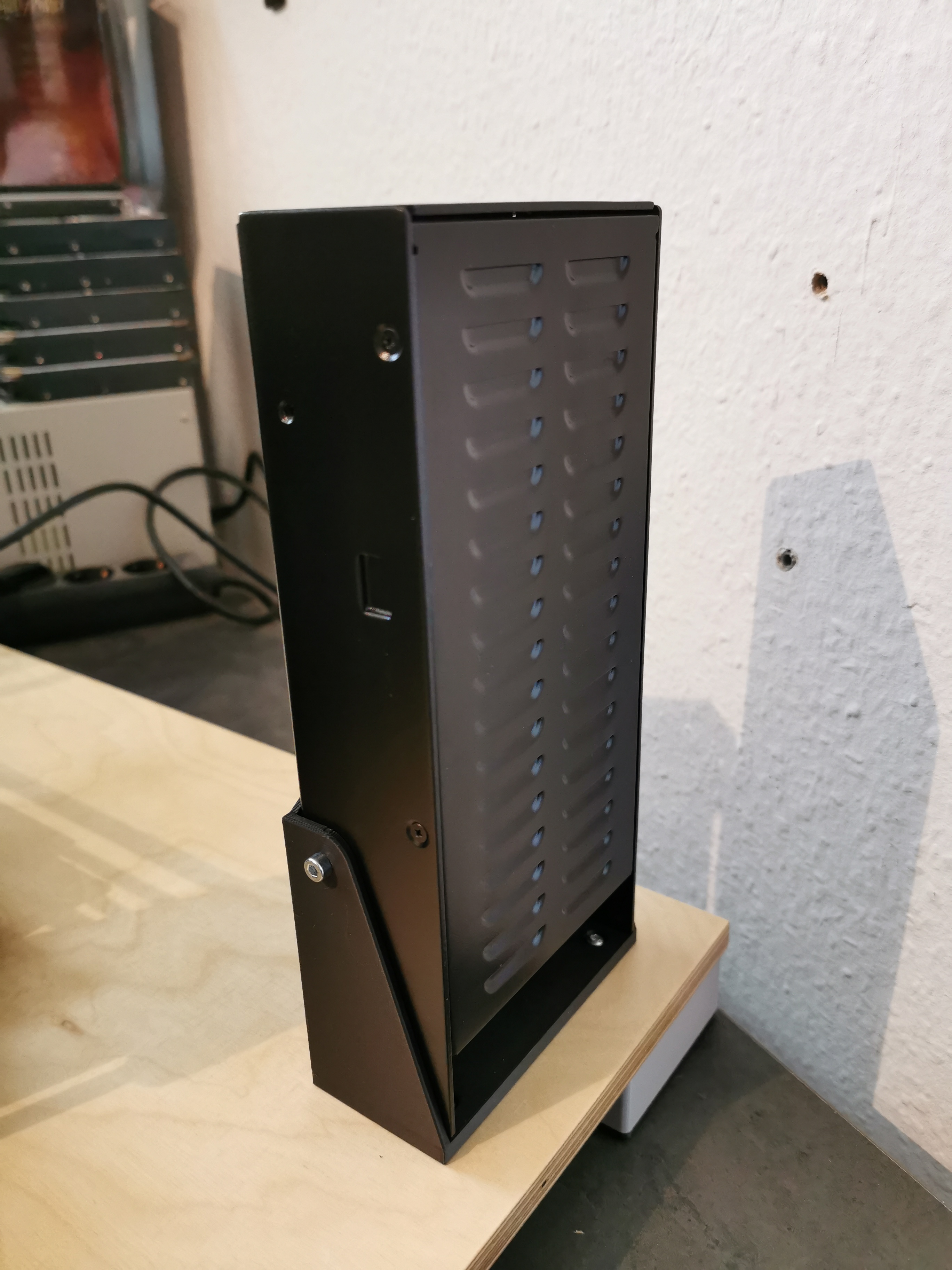 Black PSU Mount / PSU Holder - for Prusa MK3S/MK3S+/MK4 by kju ...