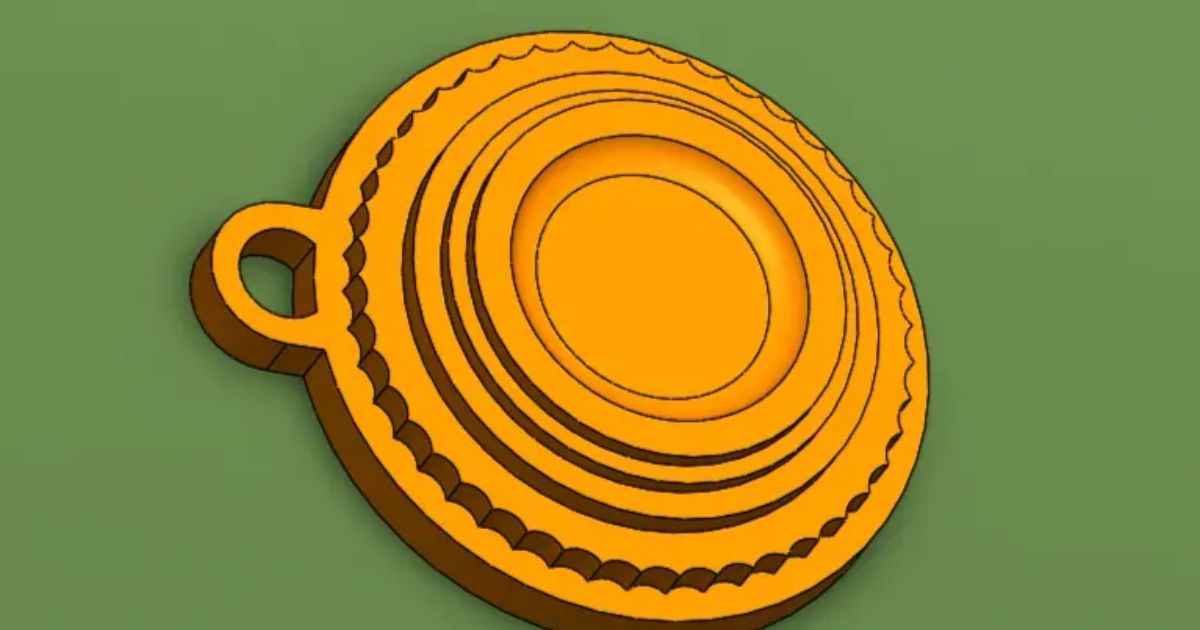 SKEET KEYCHAIN by Zumorito | Download free STL model | Printables.com