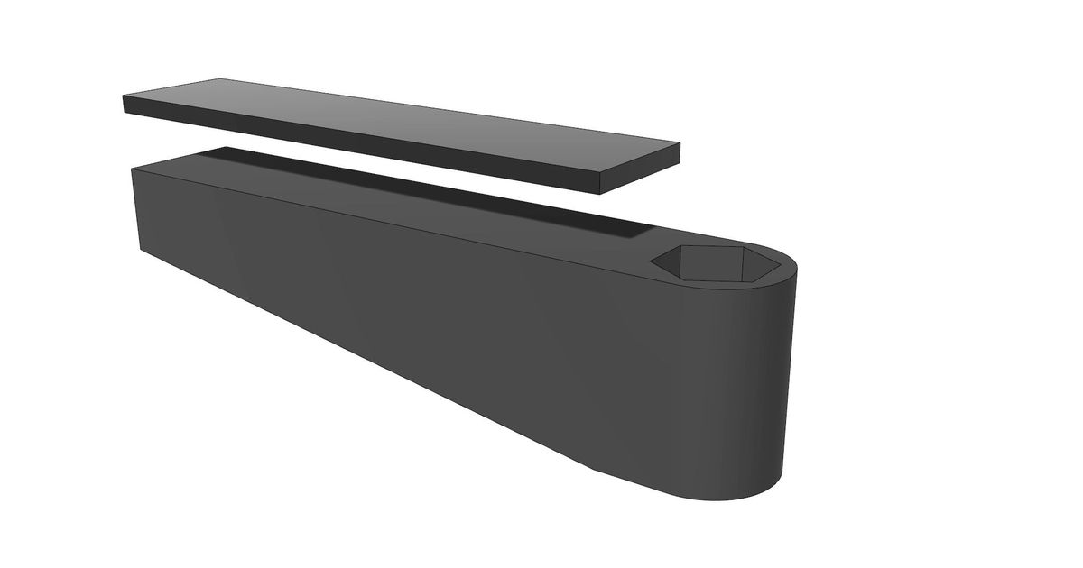 G29 Shifter extended clamps + anti-slip pads by CVD | Download free STL ...