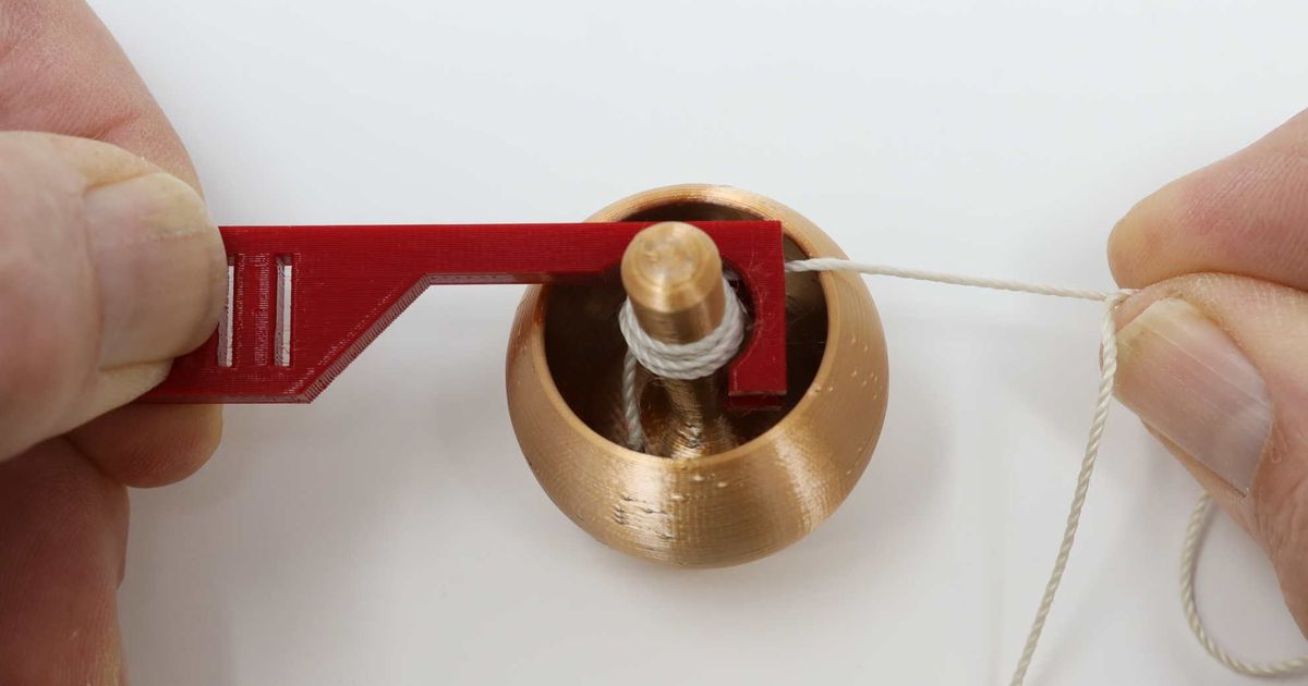 Tippe Top Launcher by G Bell | Download free STL model | Printables.com