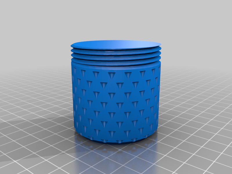 Silica gel spool container 50x50mm - Vase mode - fast print - desiccant ...