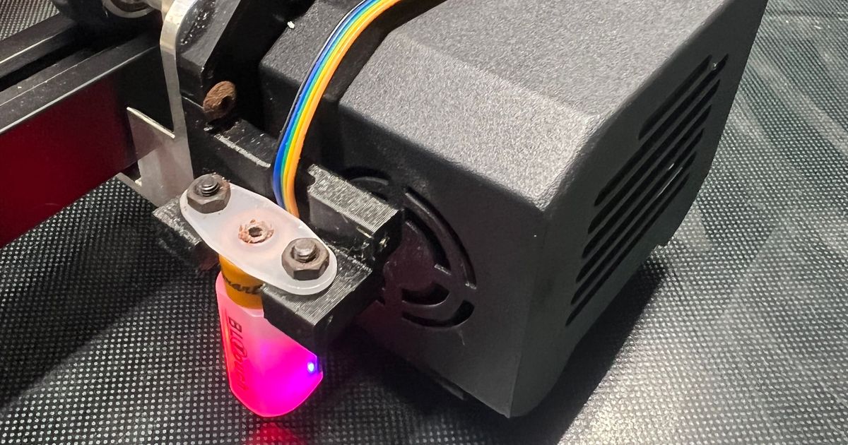 Longer LK5 Microswiss Direct Drive Mount & Filament sensor Mount by ...