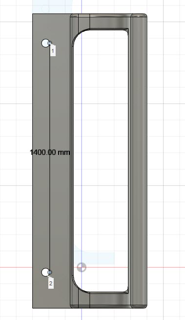 fridge handle by Animator | Download free STL model | Printables.com