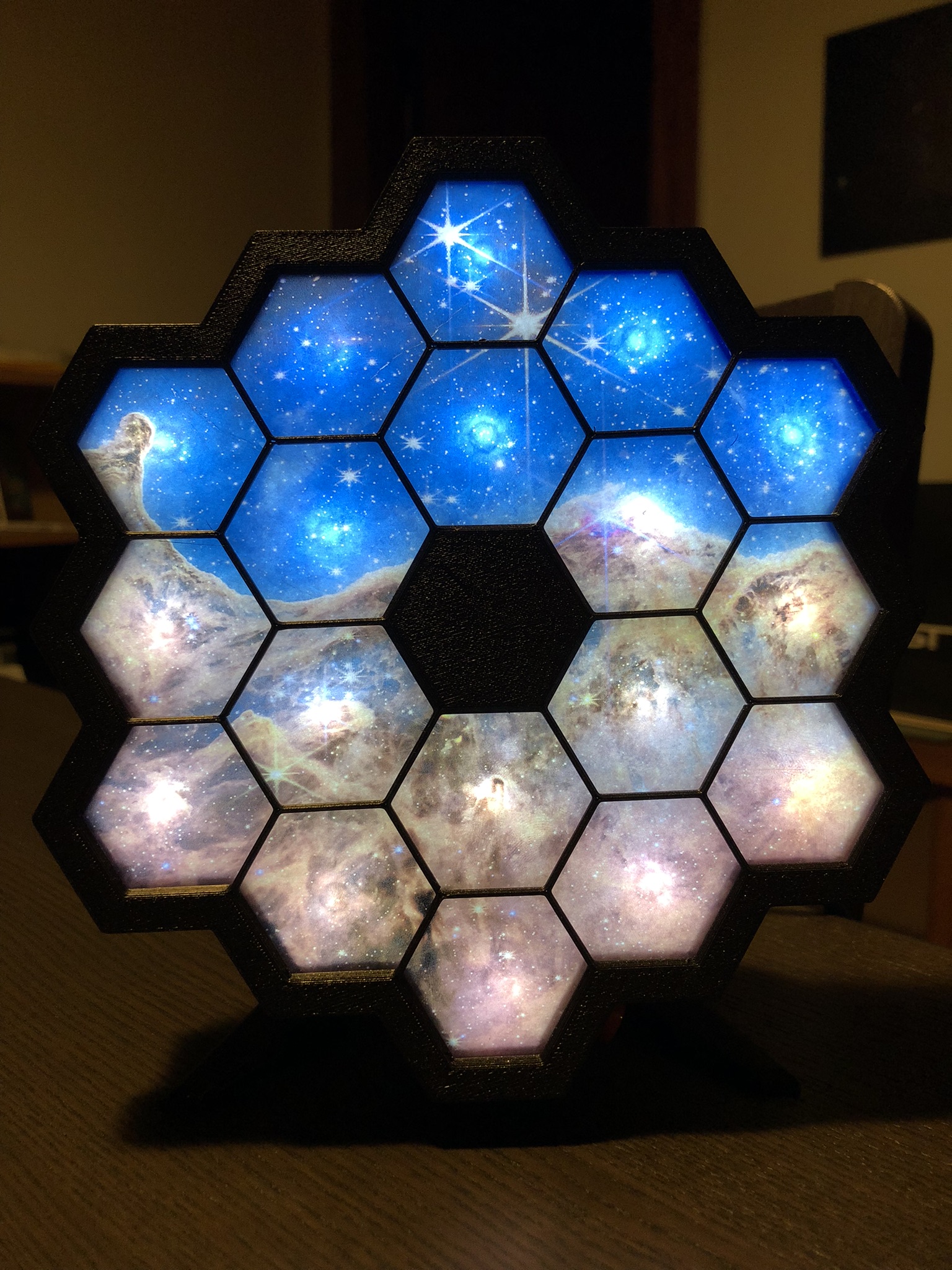 JWST Desktop Display for Prusa by MERoy | Download free STL model ...