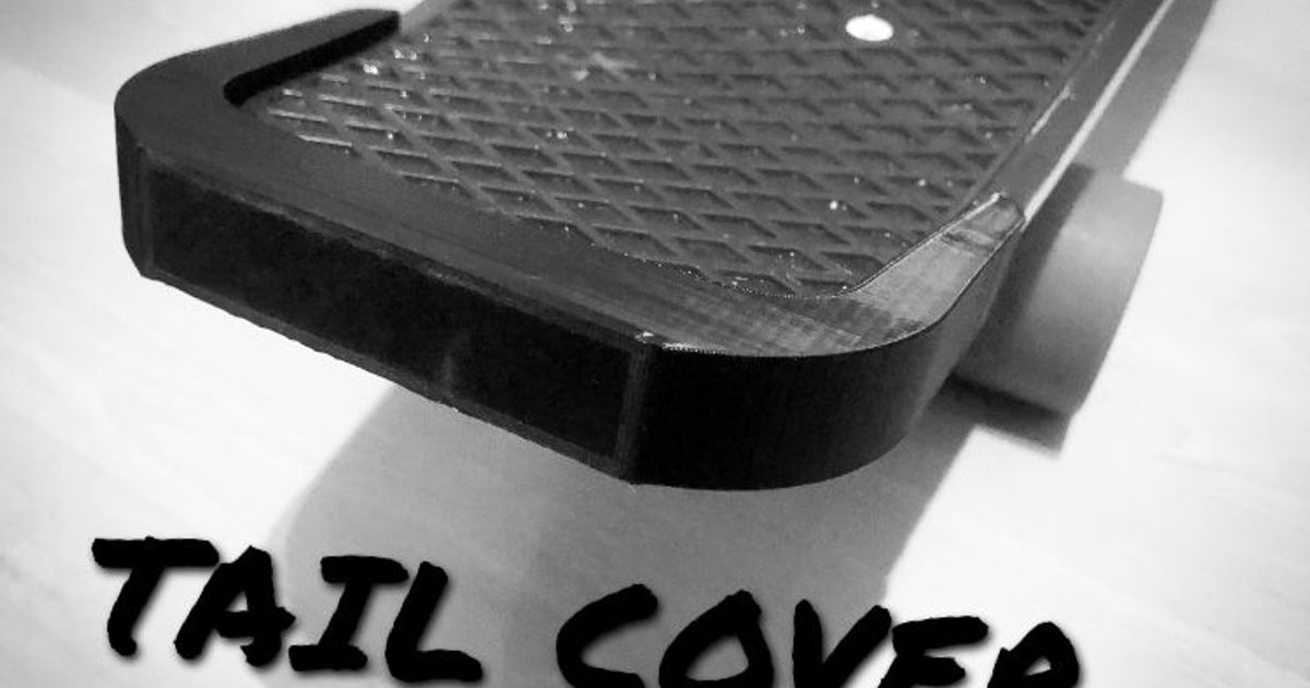 Slip On 27" Penny Nickel Board Tail Cover (Supportless) by TlN3d ...