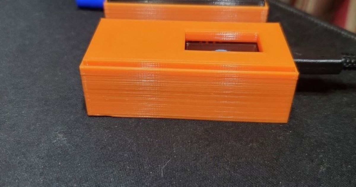 Wemos Lolin ESP32 OLED Case by MakerMindNexus | Download free STL model ...