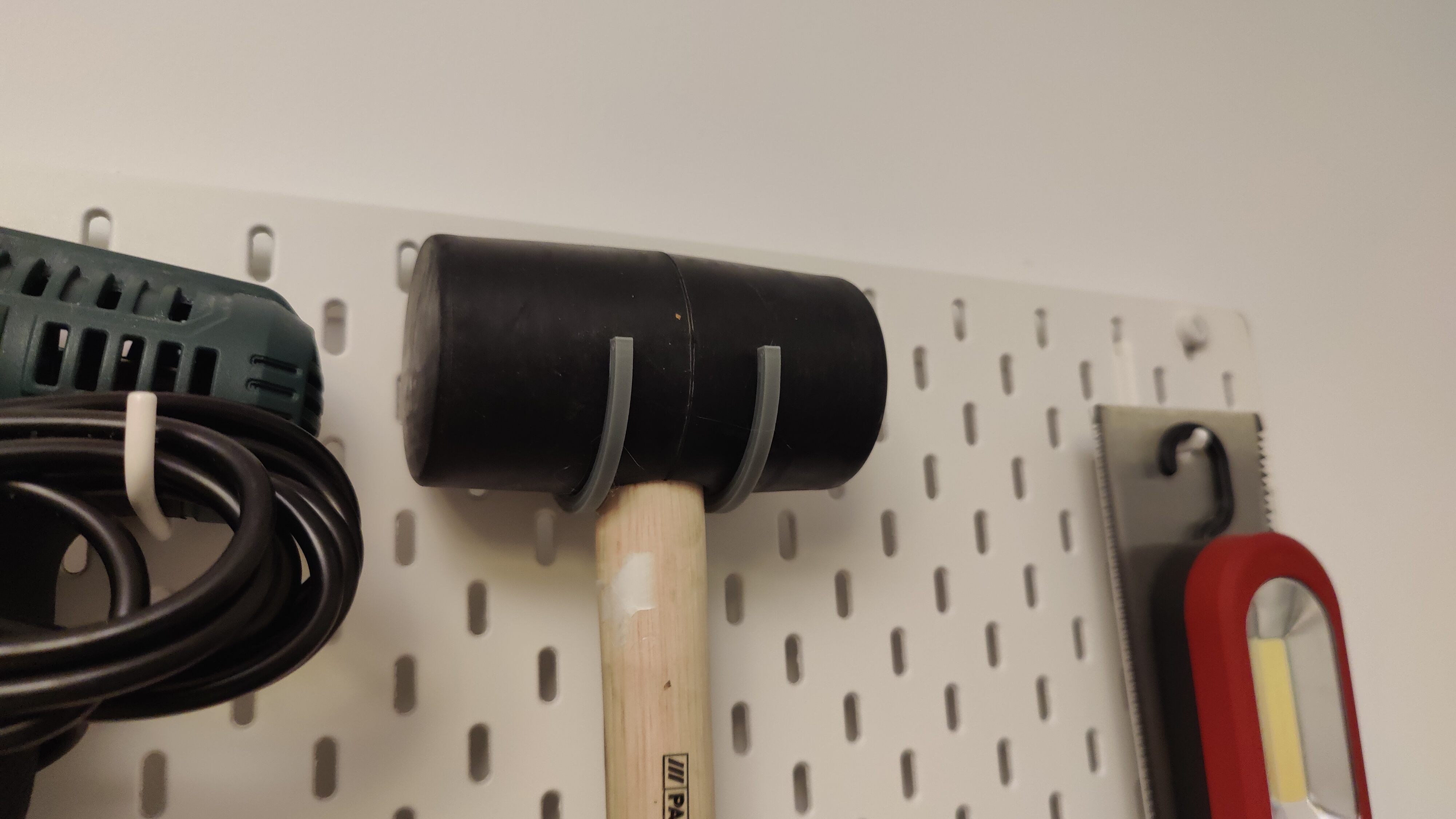 Ikea Skadis Rubber Mallet Hooks by YogiTech | Download free STL model ...