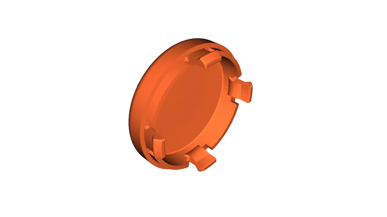 Toyota Hub Cap 59mm by Unikata3D | Download free STL model | Printables.com