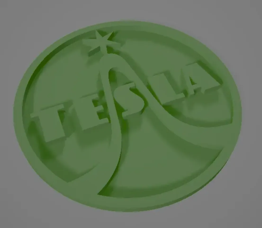Tesla znak by Jara422 | Download free STL model | Printables.com