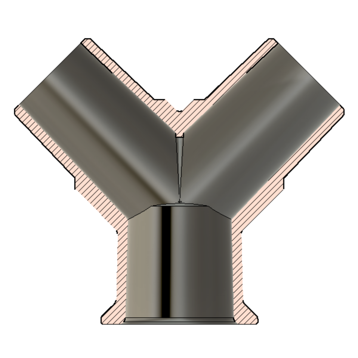 LRTee: Last Resort 22mm Ventilator Tubing Splitter by Makefast Workshop ...