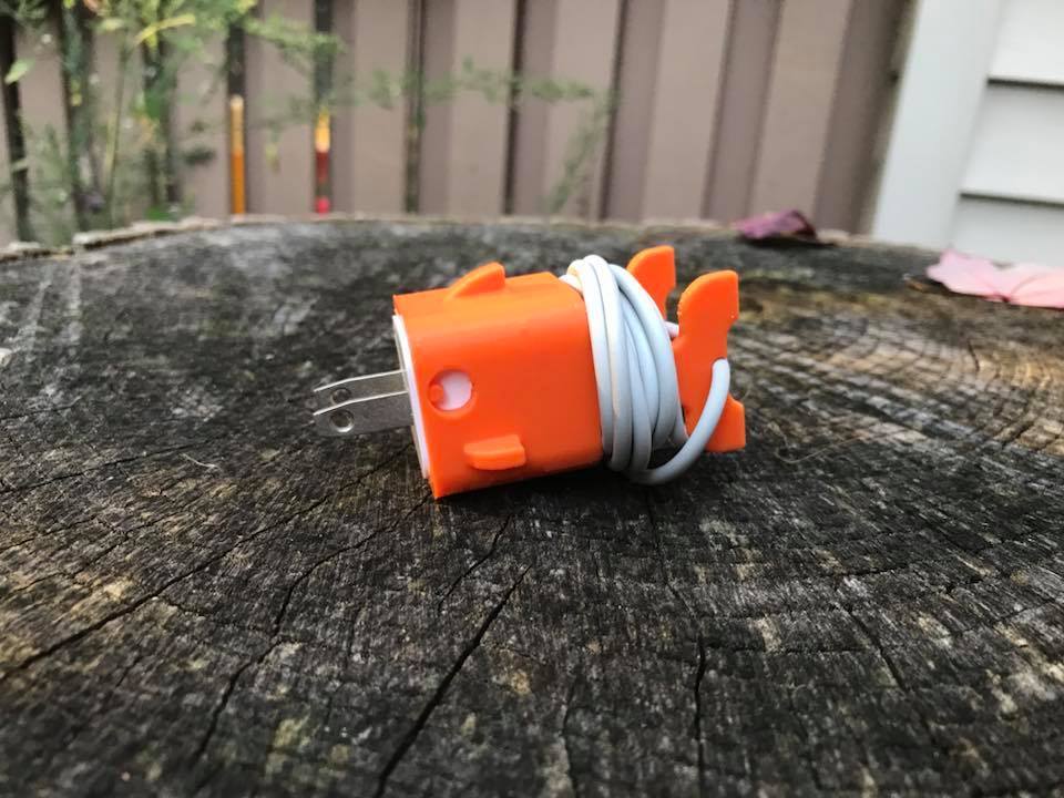 iShark cord wrap by Dan Murphy | Download free STL model | Printables.com